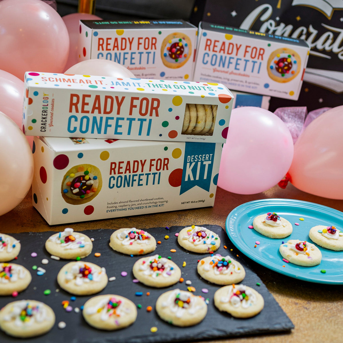 Ready for Confetti Dessert Kit – Crackerology