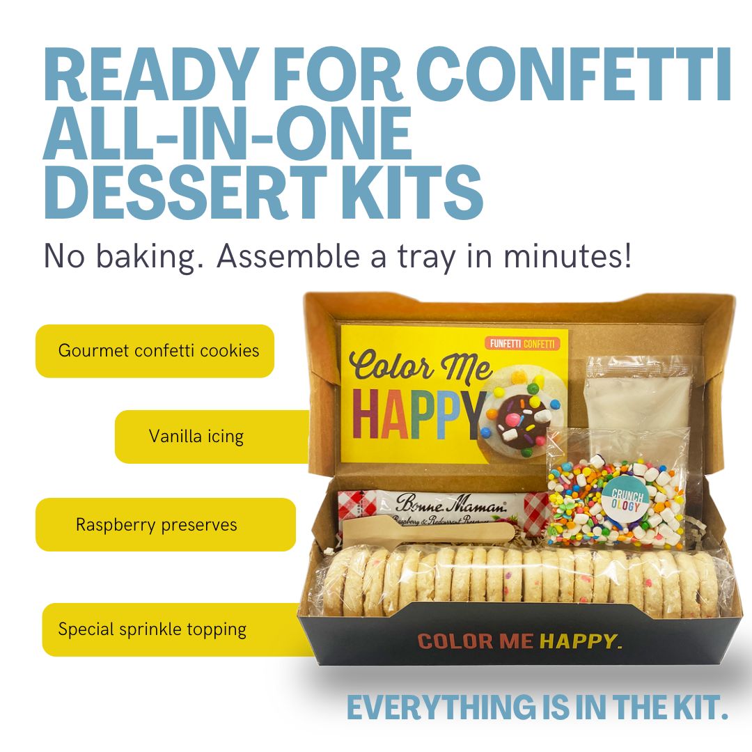 Ready for Confetti Dessert Kit - BACK IN STOCK! – Crackerology